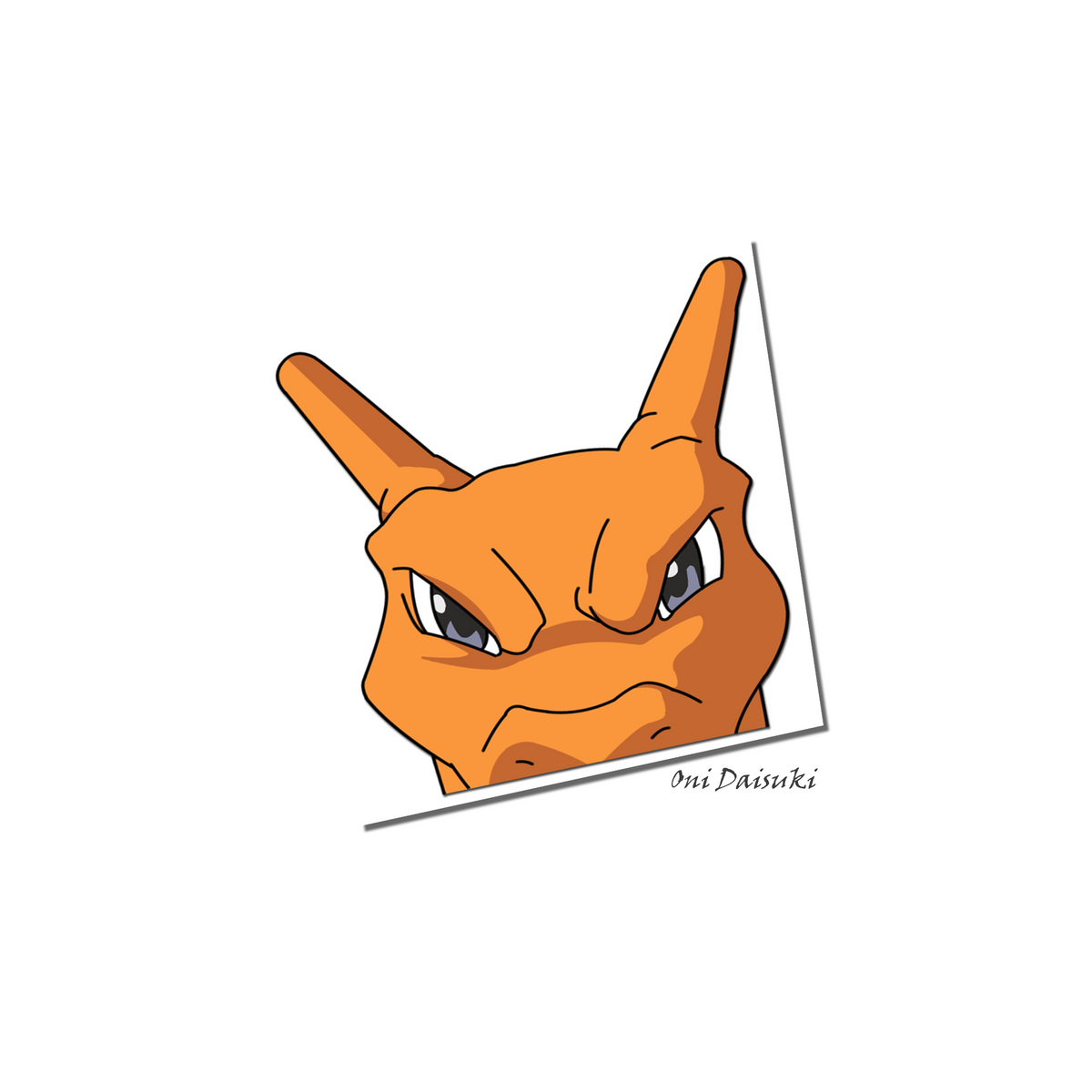 Charizard Kiss-Cut *partial holo* – Oni.Daisuki